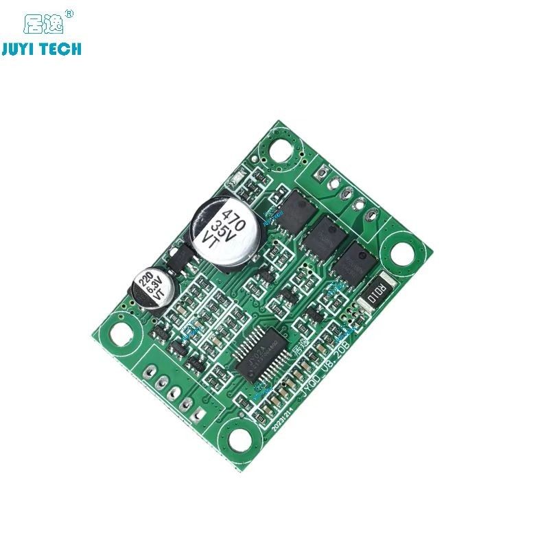 5V~28V DC Wide Voltage Range Brushless Motor Controller 5A Driver Board For No Hall BLDC Motor