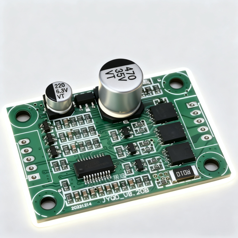 JYQD-V8.20B Sensorless BLDC Motor Driver Board Efficient 5V-28V ...