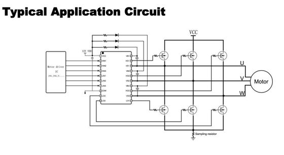 JY213H 600V Three-Phase Gate Driver IC | High-Speed MOSFET & IGBT ...