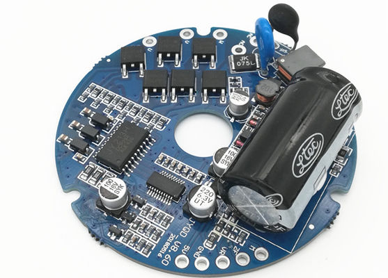110V High Voltage BLDC Motor Controller , 150W Round Brushless DC ...